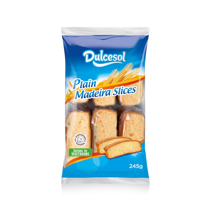 Dulcesol Plain Madeira Slices Small | Andana Foods
